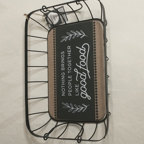 Boston Warehouse | Dining | Bw Wire Basket Serving Tray | Poshmark